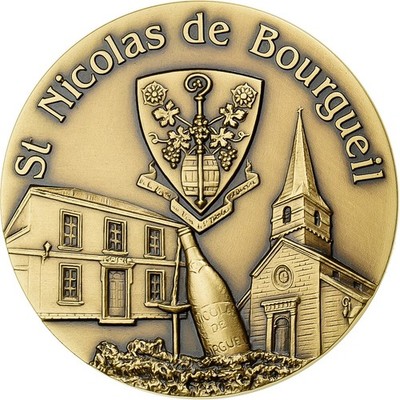 [#1525158] France, Medal, Ville de Saint Nicolas de Bourgueil, Bronze ...