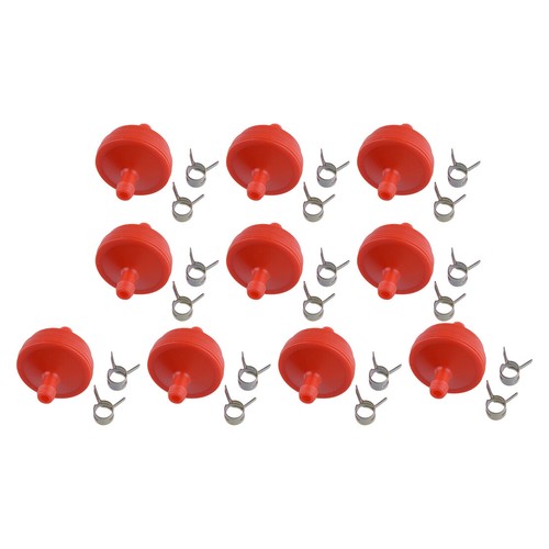 Lawn Mower 1/4" Inline Fuel Filter Clip Hose Line Clamp Clip Use | eBay UK