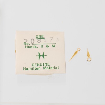 Hamilton Watch Hands No. 208174 Original Pair Hour Minute Watchmaker ...