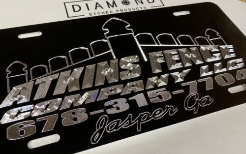 Personalized Your Design With Artwork License Plate Engraved Custom Car ...