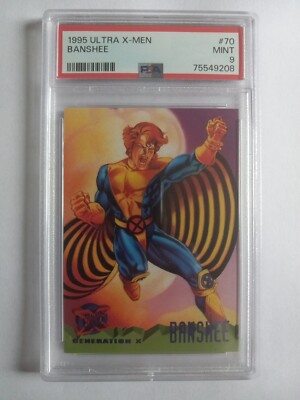 1995 FLEER Ultra X-Men | Banshee #70 Generation X | PSA 9 MINT | eBay