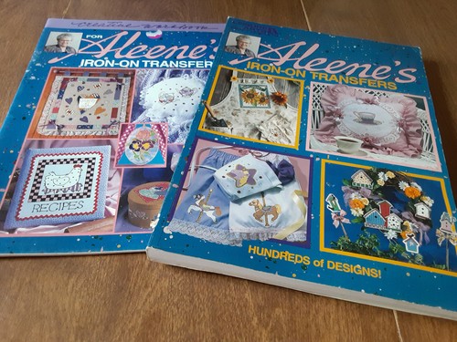 Aleenes IRON ON TRANSFERS book with CREATIVE WORKBOOK 200 pages Leisure ...