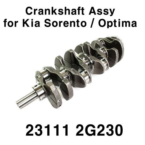 NEW OEM 23111 2G230 Engine Crankshaft Assy for Kia Sorento Optima 2009 ...