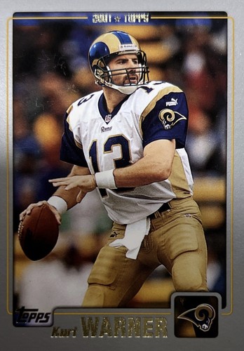 2001 Topps Kurt Warner HOF St. Louis Rams #133 NMMT | eBay
