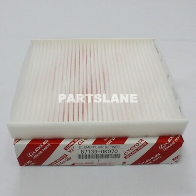 87139-0K070 Toyota OEM Genuine ELEMENT AIR REFINER | eBay