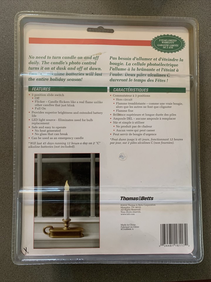 DIMANGO BATTERY OPERATED CANDLE 2010 FREE SHIPPING New Sealed | eBay