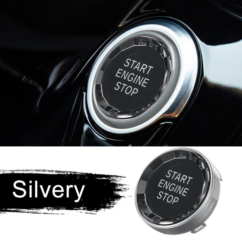 Diamond Crystal Start Stop Switch Button For BMW E Chassis E90 E92 E60 ...