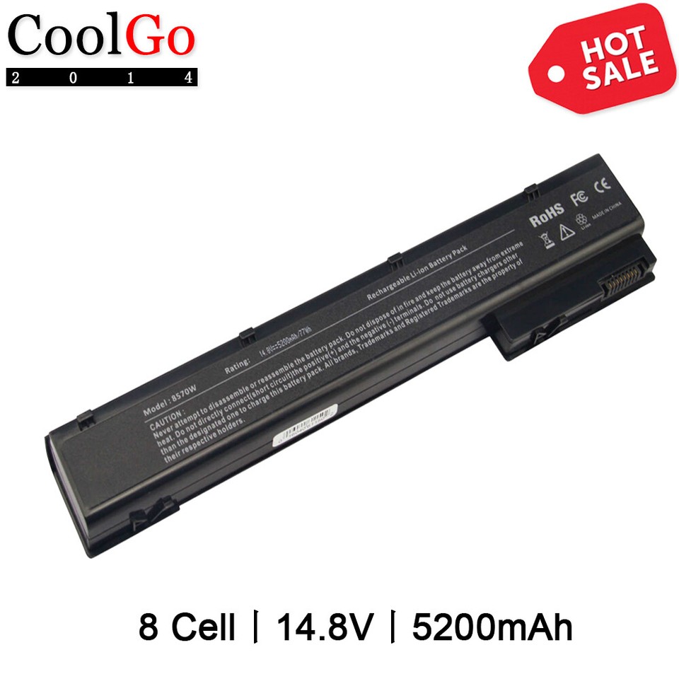 Laptop Battery For HP EliteBook 8560w 8570w 8760w 8770w Mobile ...