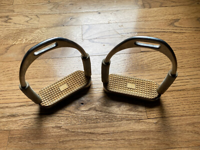 Horse S-Line Jointed Stirrups | eBay