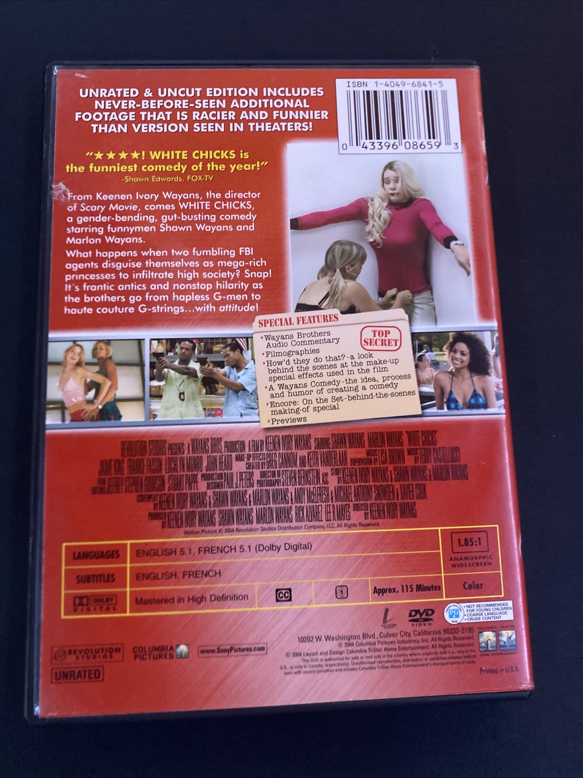 White Chicks (DVD, 2004) 43396086593| eBay