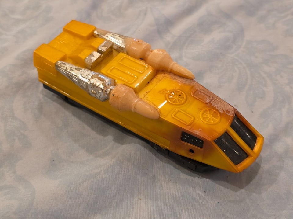 Vintage Mattel Hot Line Train Speed Chief Engine Yellow Mexico 1971 ...