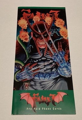 Faust Pre-Paid Phone Card Set - 1996 - Expired - Tim Vigil | eBay
