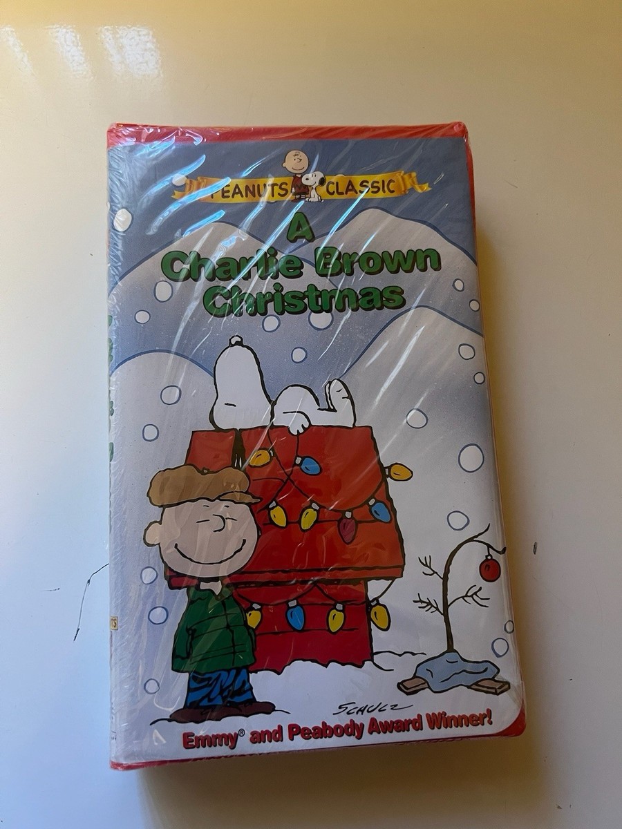 A Charlie Brown Christmas Vhs Video Tape Peanuts Classic Snoopy My