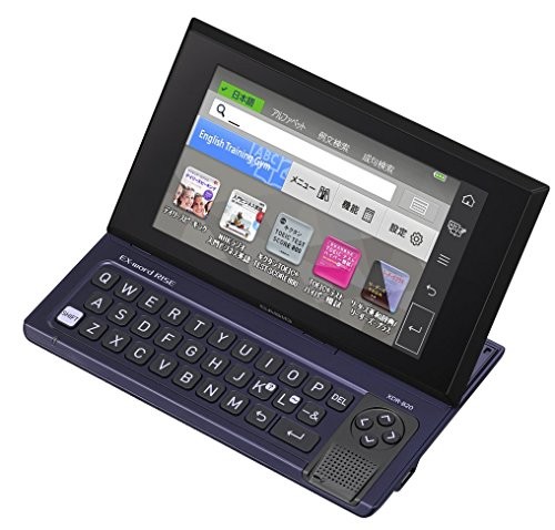 Casio digital English learning machine EX-word RISE XDR-B20BU blue ...