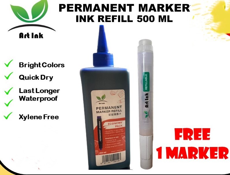 Artink White Board Marker Pen White Board Ink Refill 500ml - 1 or 2 ...