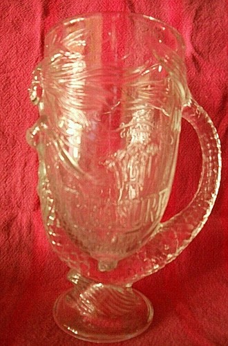 Treasure Island Las Vegas Mermaid Cocktail Mug / Clear Glass 18 oz 7 1/ ...