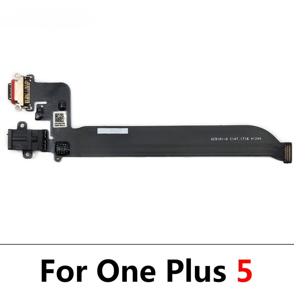 USB Charging Port Board Flex Cable For OnePlus 5 5T 6 6T 7 7T 8 8T 9 ...