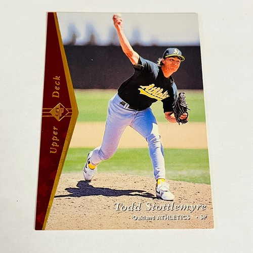 1995 MLB Baseball Upper Deck SP #186 Todd Stottlemyre | eBay