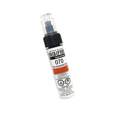 Toyota Genuine Touch up Paint Color Code 070, Blizzard White Pearl ...