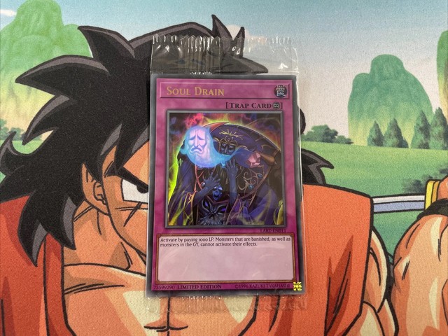 Yu-Gi-Oh! TCG Soul Drain The Lost Art Promotion LART-EN011 Limited ...