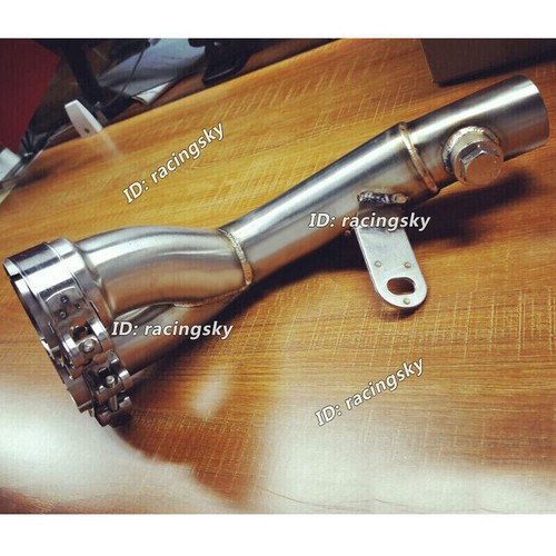 For Yamaha YZF R6 2006-2023 Motorcycle Exhaust Mid Link Pipe Slip On ...