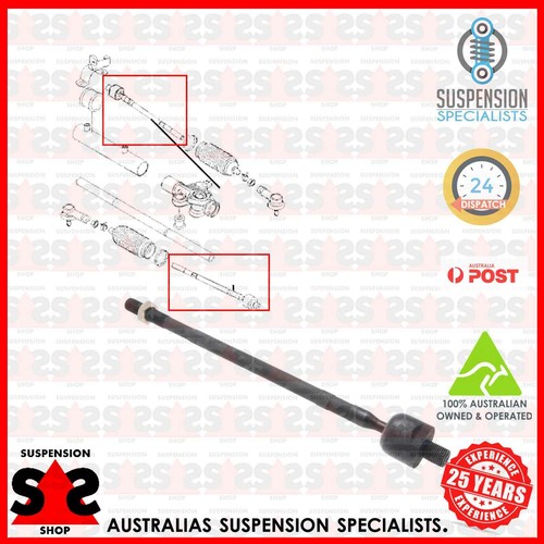 Front Axle Inner Tie Rod Suit SSANGYONG Korando (Ck) 2.0 e-XDi KORANDO ...