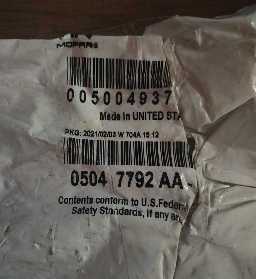 New Genuine 2011-2023 Tensioner Arm, Left Side Mopar # 5047792AA | eBay