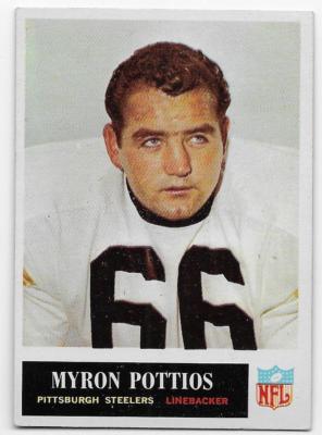 1965 PHILADELPHIA Myron Pottios #152 Steelers VG See Scans | eBay