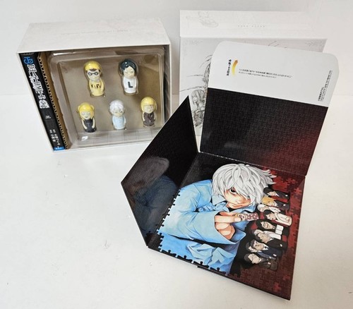 DEATH NOTE Finger Puppet 5 & Box set 13 TAKESHI OBATA Art Fan Book w ...