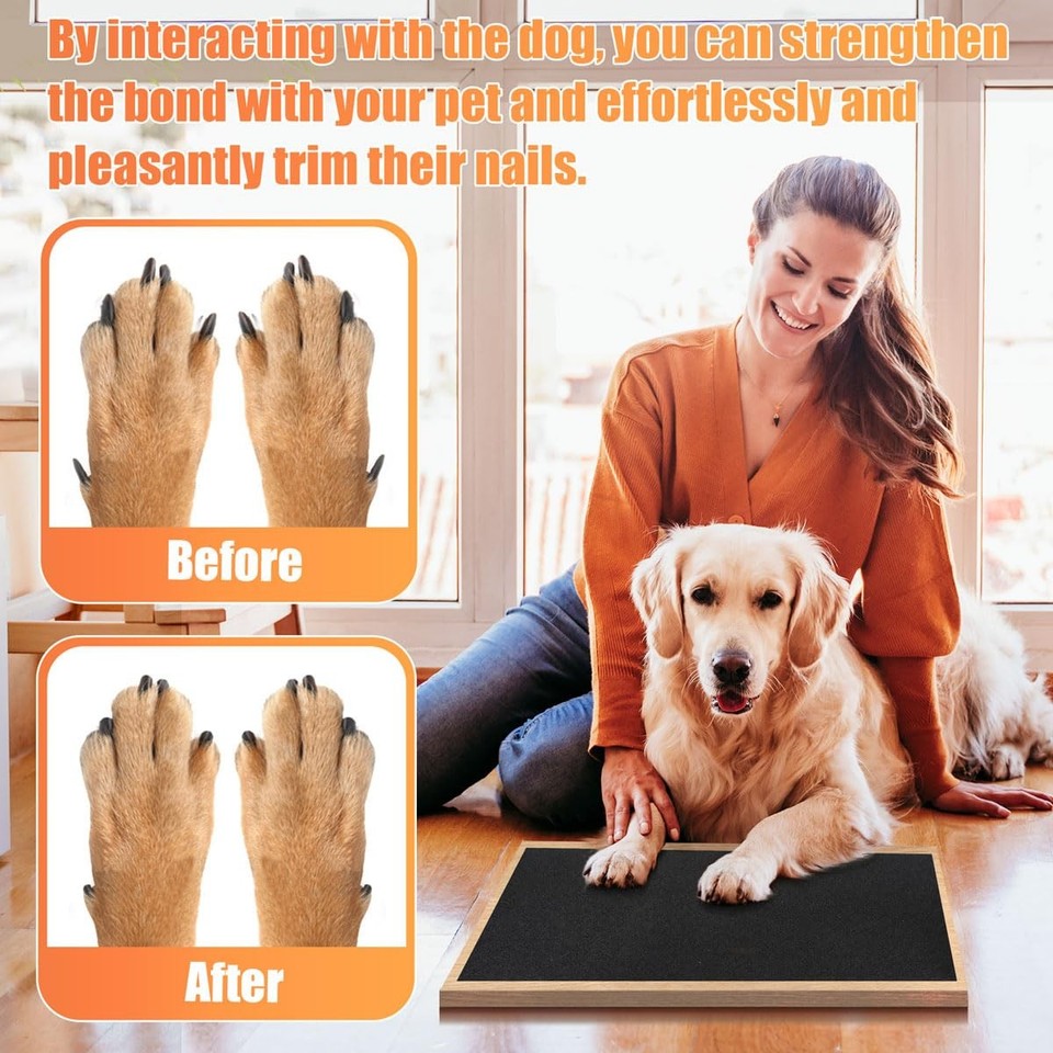 Pet Nail Self Adhesive Replacement Emery Paper Fits Most Dog Scratch ...