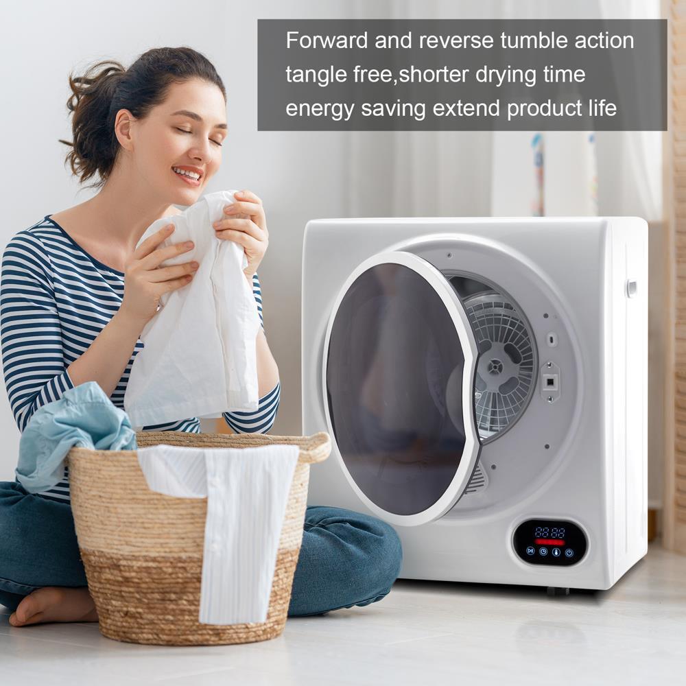 Portable Auto Electric Laundry Clothes Dryer Tumble 5.5lbs Dryers ...