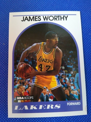 1989-90 NBA Hoops #210 - James Worthy - Los Angeles Lakers | eBay