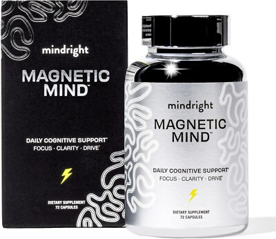 Magnetic Mind - Premium Cognitive Supplement for Ultra Focused Energy ...