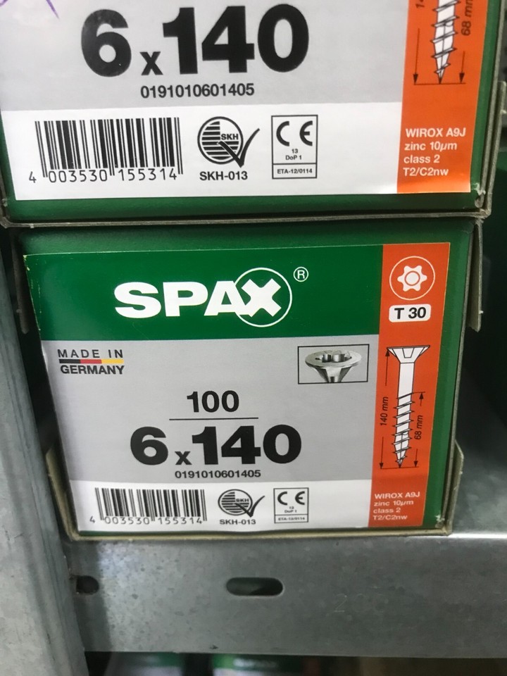 SPAX ®Wirox verz. Original ABC T-Star Plus Senkkopf, Torx ...
