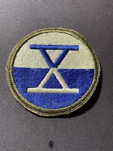 Vintage US Army KOREA Era X Corps Patch OD Border Cut-Edge #030324-4 | eBay