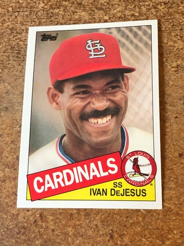 1985 Topps Tiffany Traded Baseball # 30T Ivan DeJesus | eBay