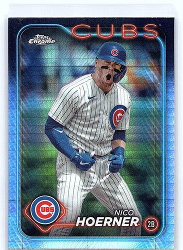 2024 Topps Chrome #141 Nico Hoerner Prism Refractors | eBay