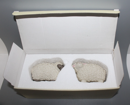 Lenox Sheep Salt and Pepper Shakers with Original Box | eBay