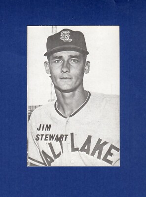 1960s PCL Popcorn: #35 JIM JIMMY STEWART, Salt Lake City Bees ca. 1975 ...