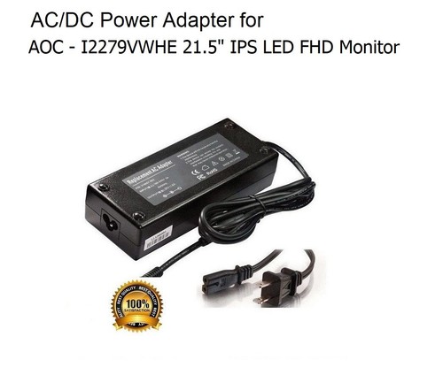 AC Power Supply power Adapter for AOC i2279VWHE 21.5" DEL FHD Monitor ...