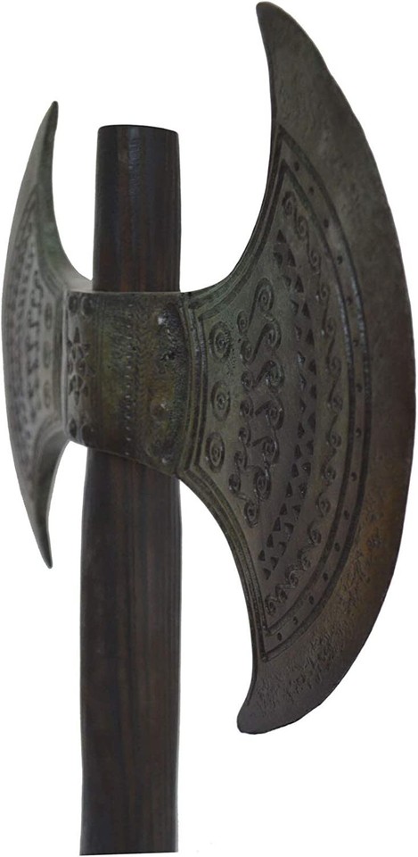 Double Headed Axe - Large Bronze Labrys - Museum Reproduction - Minoan ...