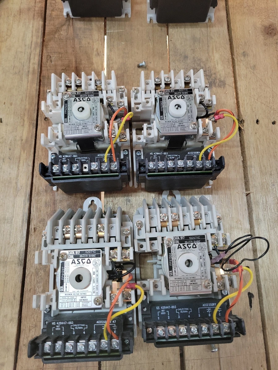 6 Pole Lighting Contactor 277v Coil | Shelly Lighting