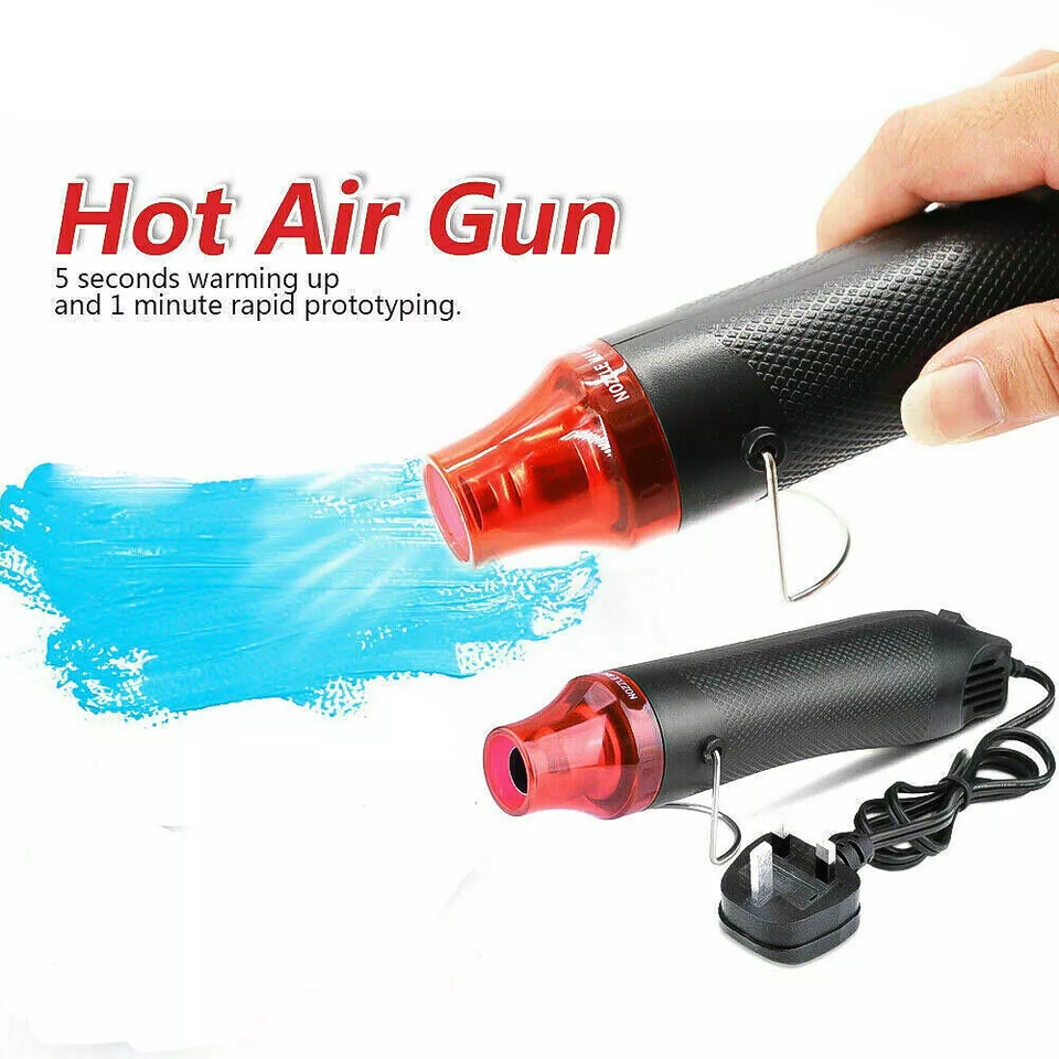 Mini Handheld Heat Gun Electric 300W Portable Heat Gun DIY Craft ...
