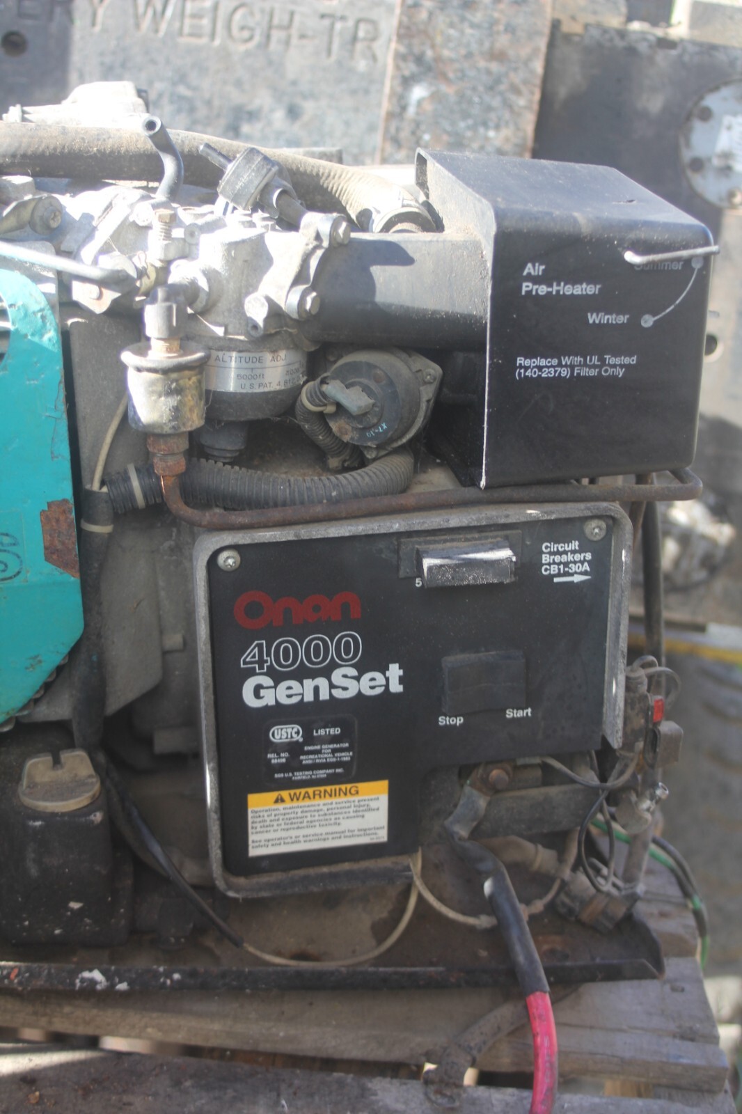 Onan 4000 Genset Generator 4.0 BGE-FA/26100P | eBay