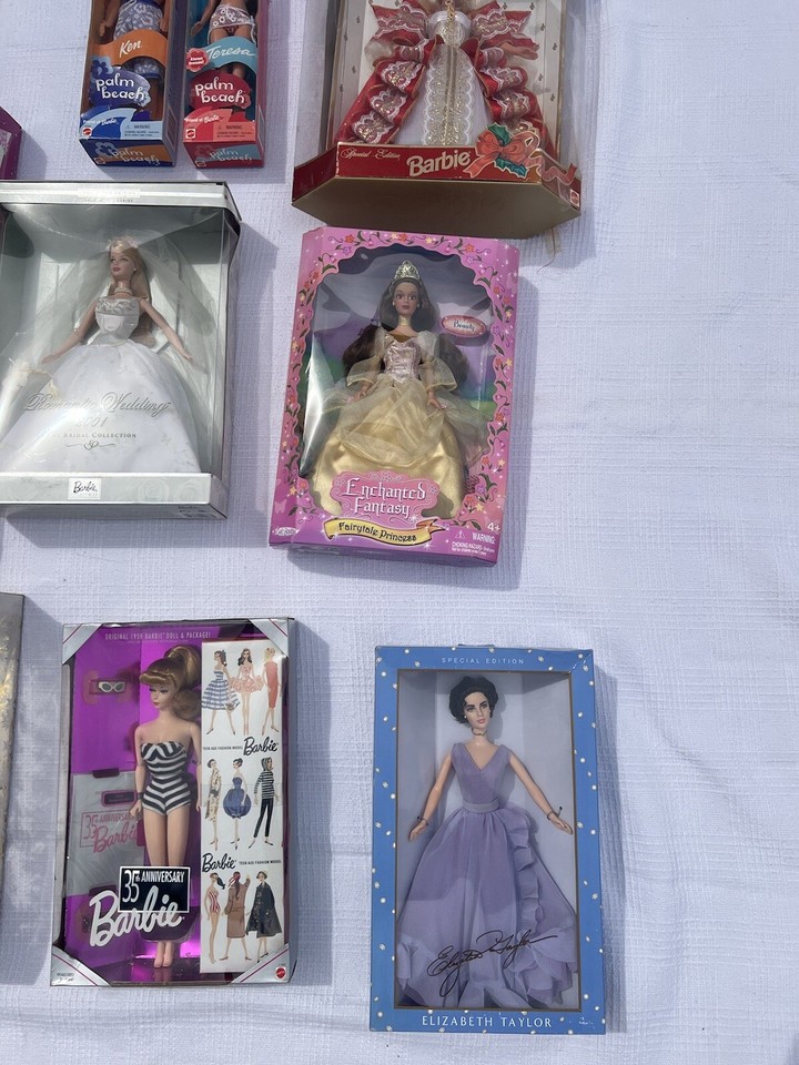 14 Collectible Barbie Dolls (Free Shipping) | eBay