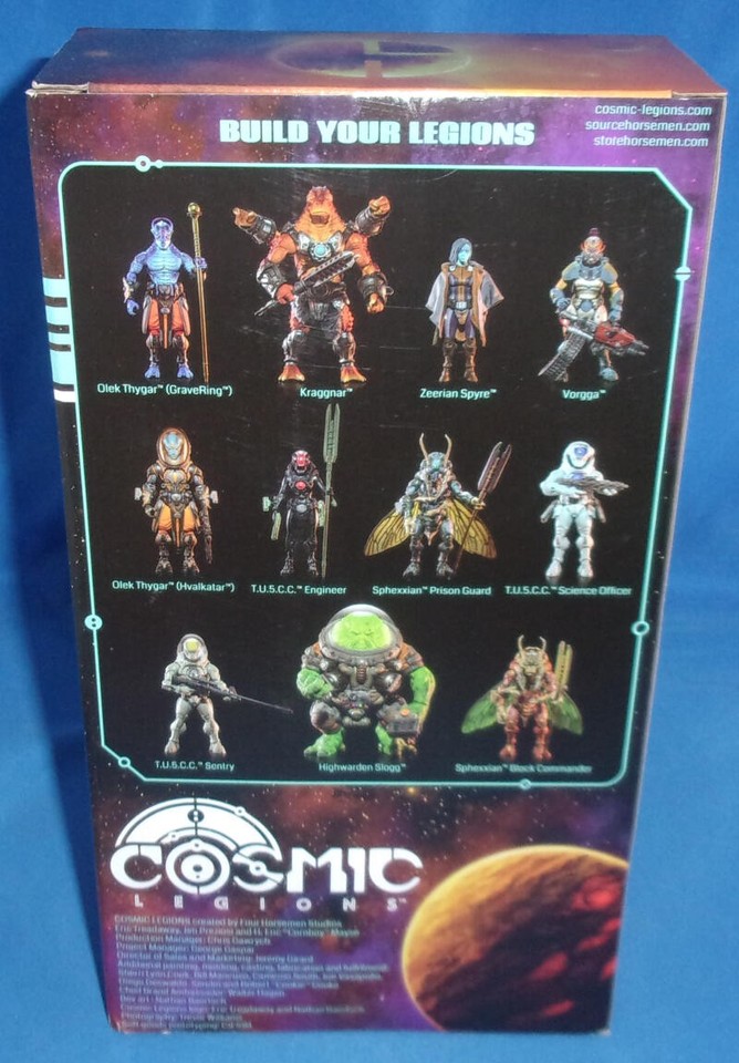 Cosmic Legions Vorgga 6 in Figure MISB Four Horsemen Studios 2023 | eBay