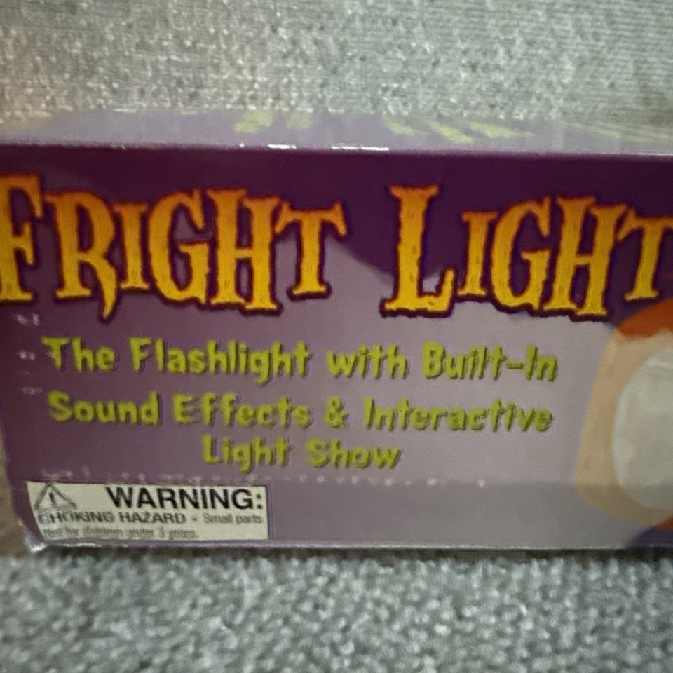 Fright Light Halloween Flashlight w/ Spooky Sound Effects & Color ...