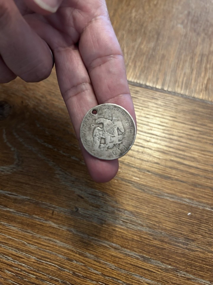 Civil War Confederate CSA Mississippi Vols Dog Tag (identified) | eBay