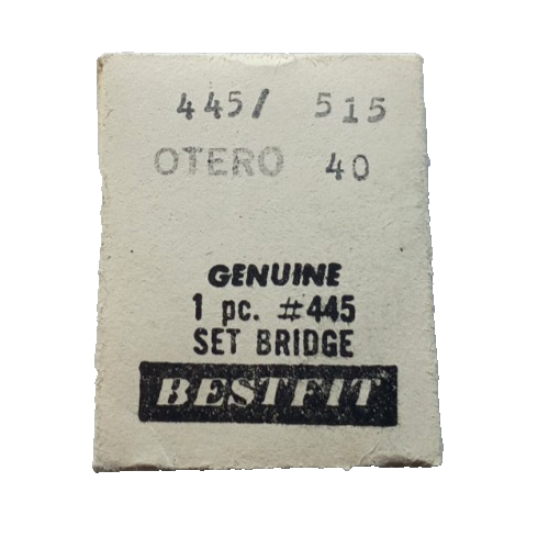 Otero 40 Setting Lever Spring Set Bridge watch part #445/515 | eBay