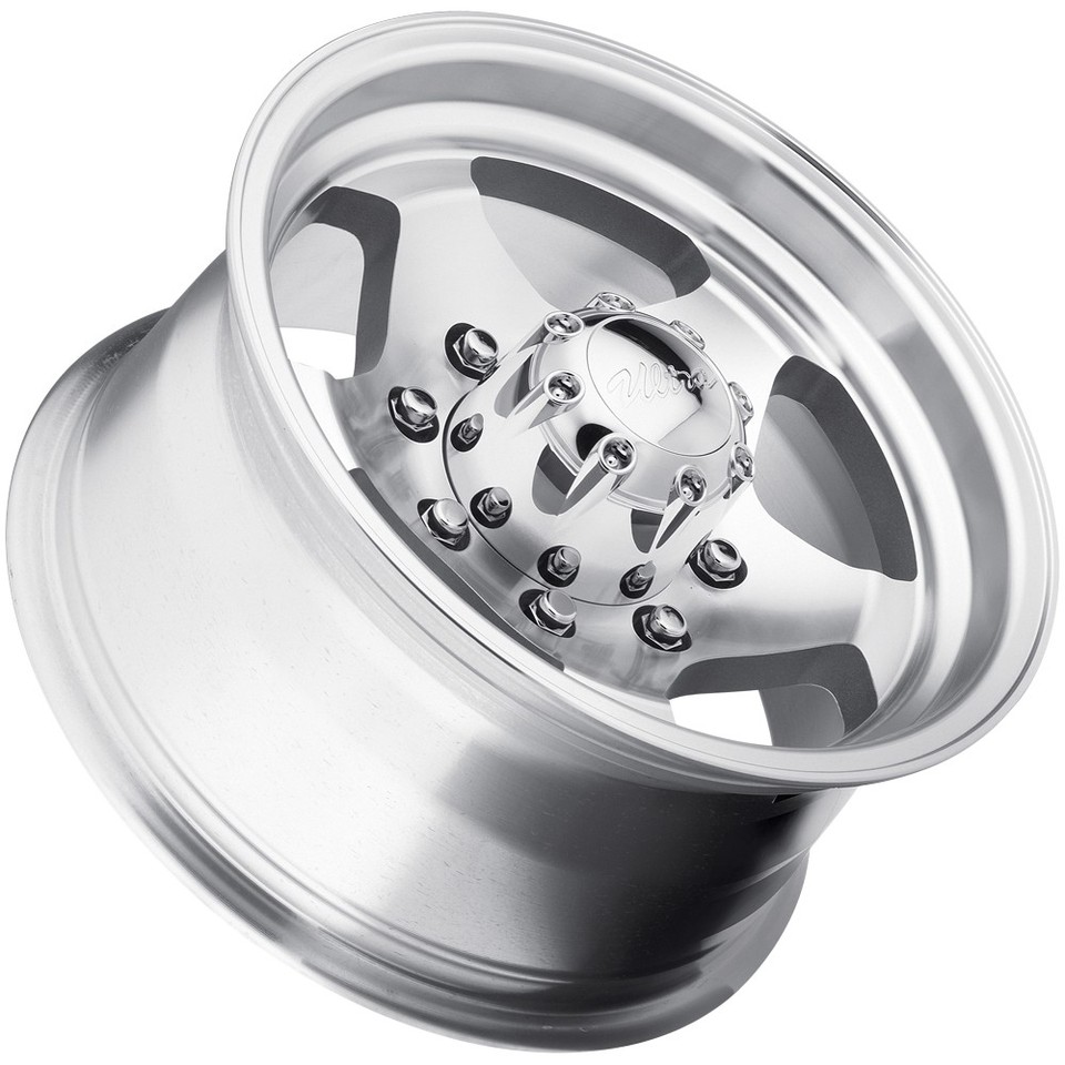 (Set of 4) Ultra 50 5 Spoke 16x8 8x6.5" -6mm Machined Wheels Rims 16 ...